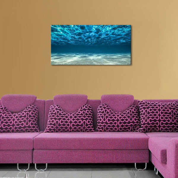 Large Blue Ocean Seaview Bottom View Canvas Prints – Pyradecor